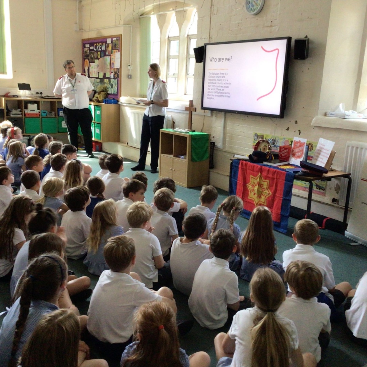 Salvation Army Collective Worship - Abberley Parochial V.C. Primary School