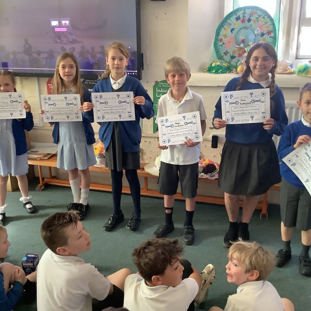 Celebration Assembly 14th April - Abberley Parochial V.C. Primary School